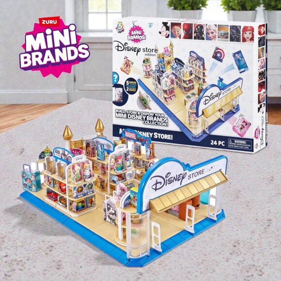 Zuru | Toys | Zuru Mini Brands Rare Mini Disney Store Playset Includes ...